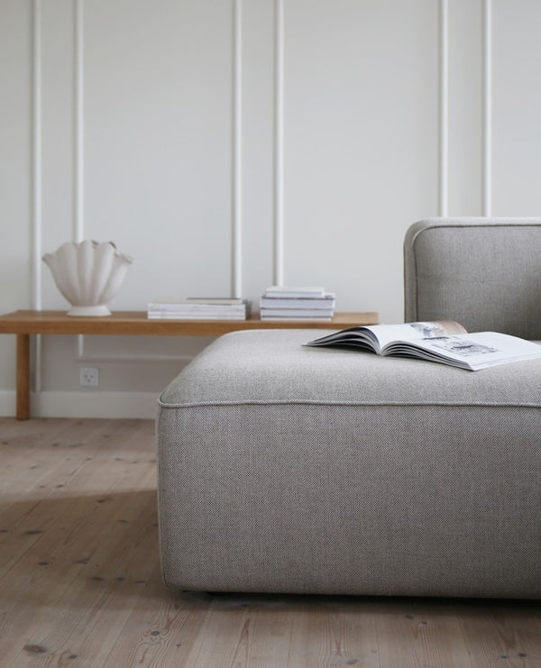 BASECAMP Small open end, højre modulsofa - MAKE nordic